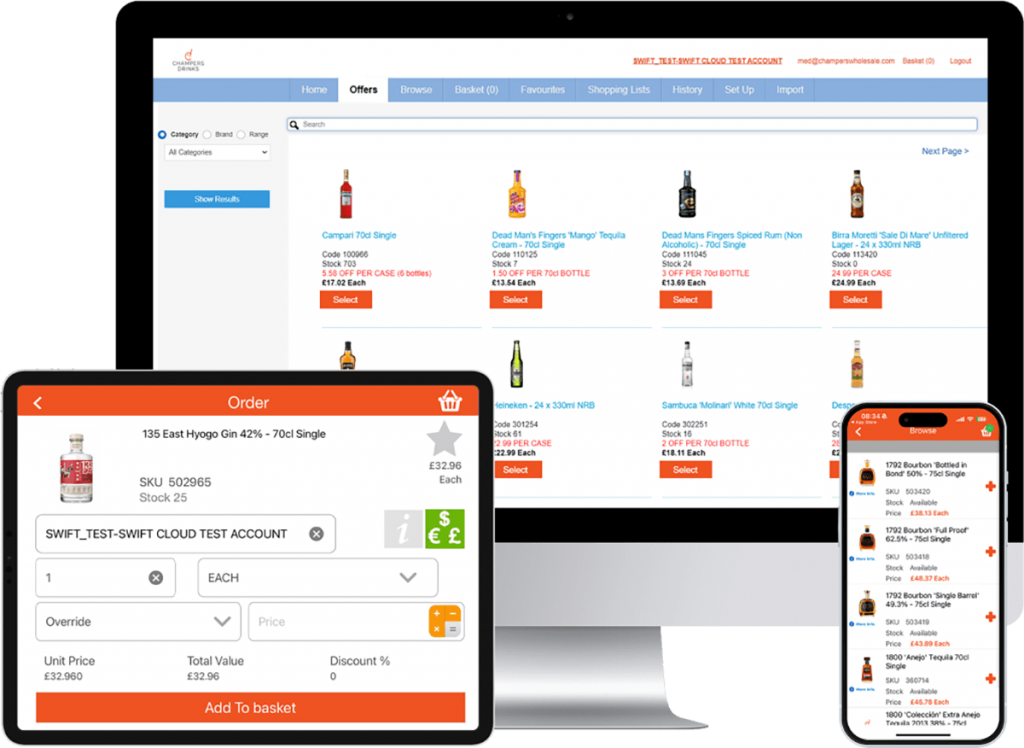 Champers Drinks | Reliable Drinks Wholesaler - Next Day Delivery